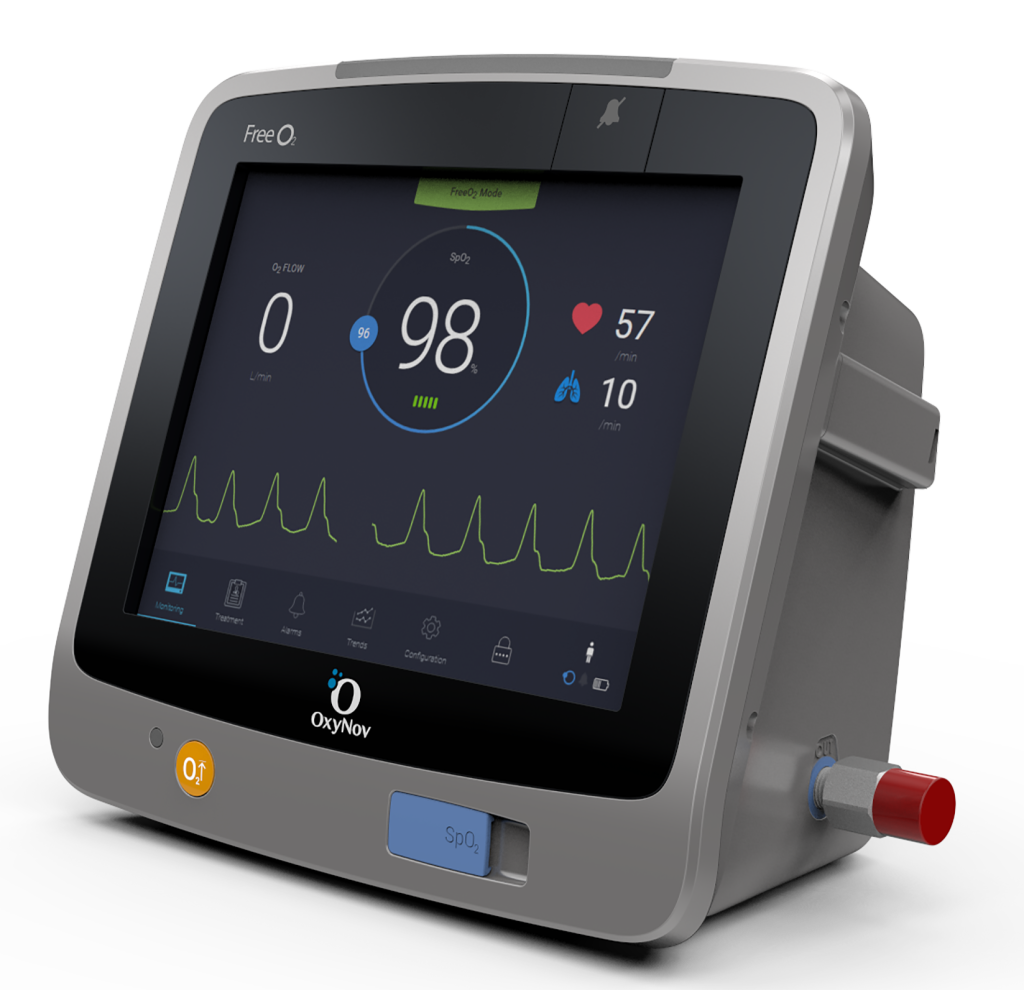 OxyNov FreeO2 per ossigenoterapia automatizzata