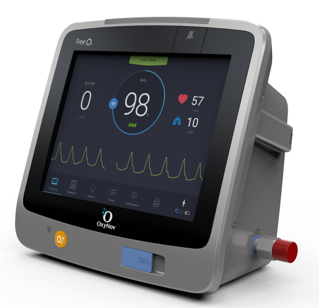 OxyNov FreeO2 per ossigenoterapia automatizzata